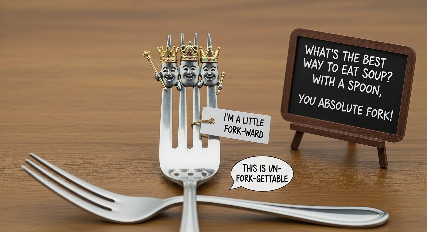 235+ Fork Puns Hilarious Utensil Jokes for Food Lovers 2026 - Punsnetwork