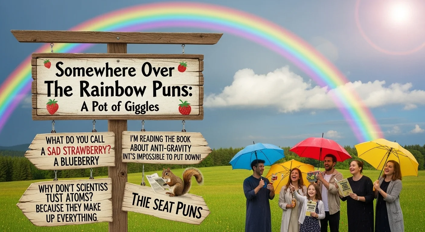 210+ Bright Rainbow Puns That Will Color Your World in 2026 - Punsnetwork