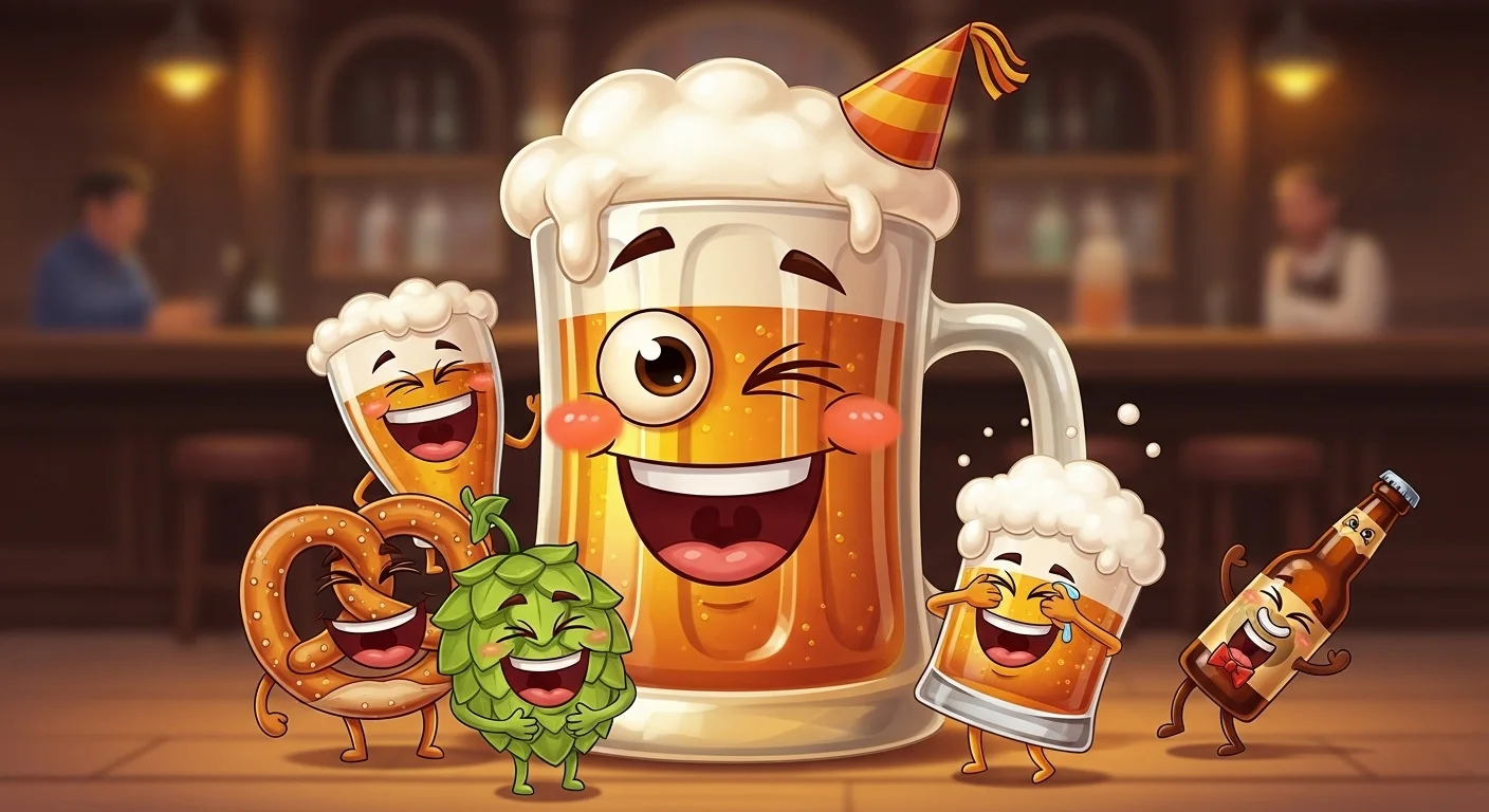 230+ Hoppy and Funny Beer Puns to Brew Up Laughter in 2026 - Punsnetwork