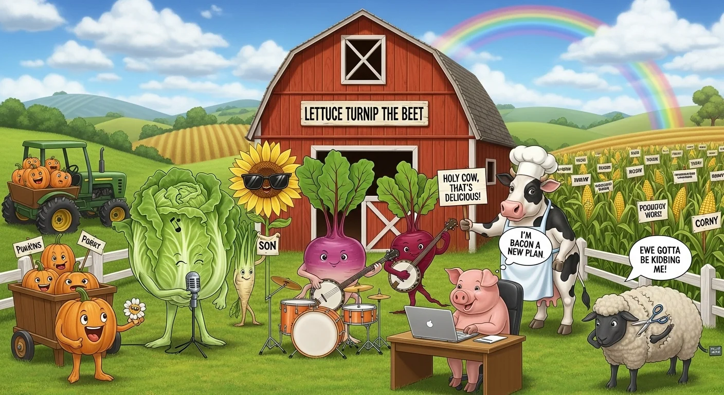 335+ Funny Farm Puns That Are Udderly Hilarious in 2026 - Punsnetwork
