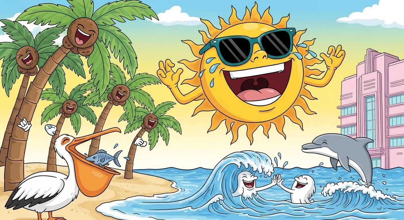 335+ Funny Miami Puns That Bring the Heat in 2026 - Punsnetwork