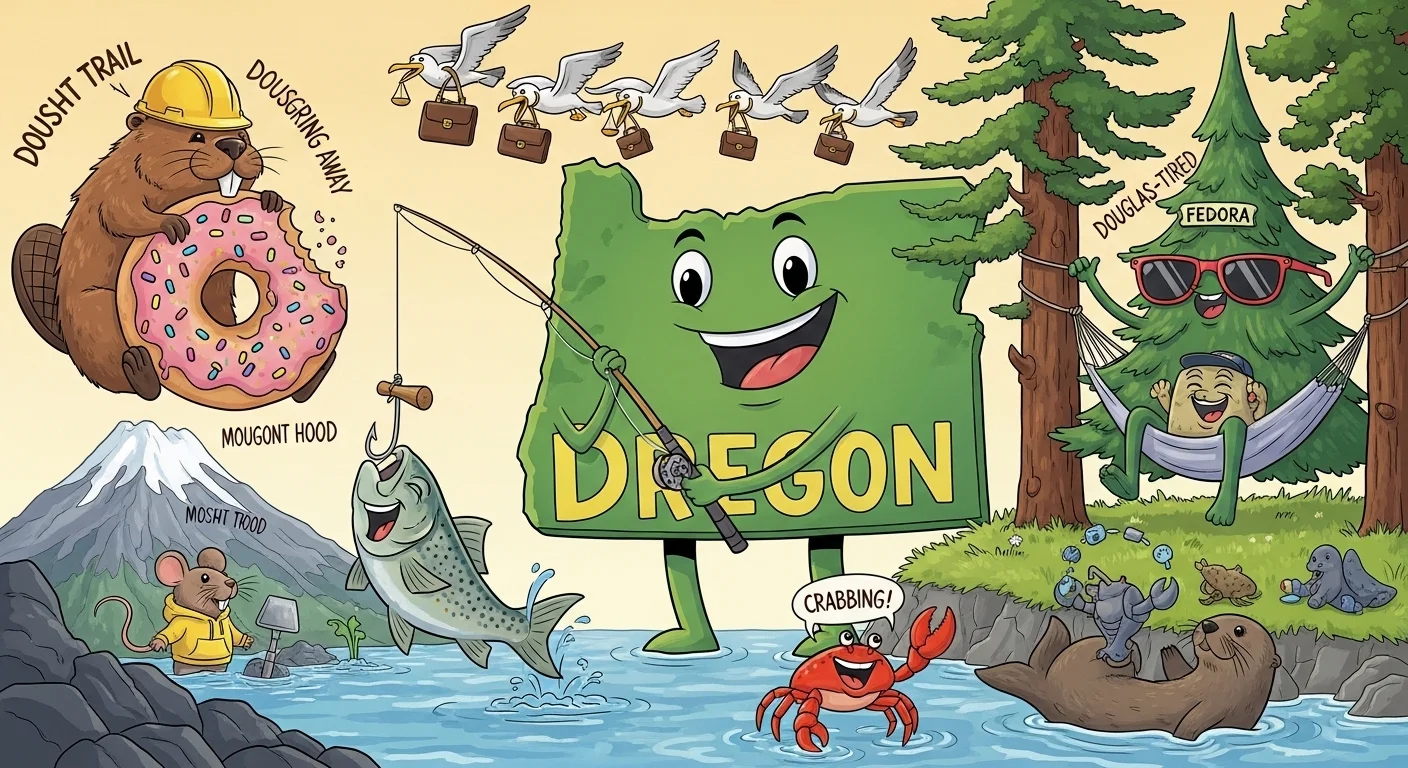 259+ Funny Oregon Puns That Will Make You Say “Tree mendous ...