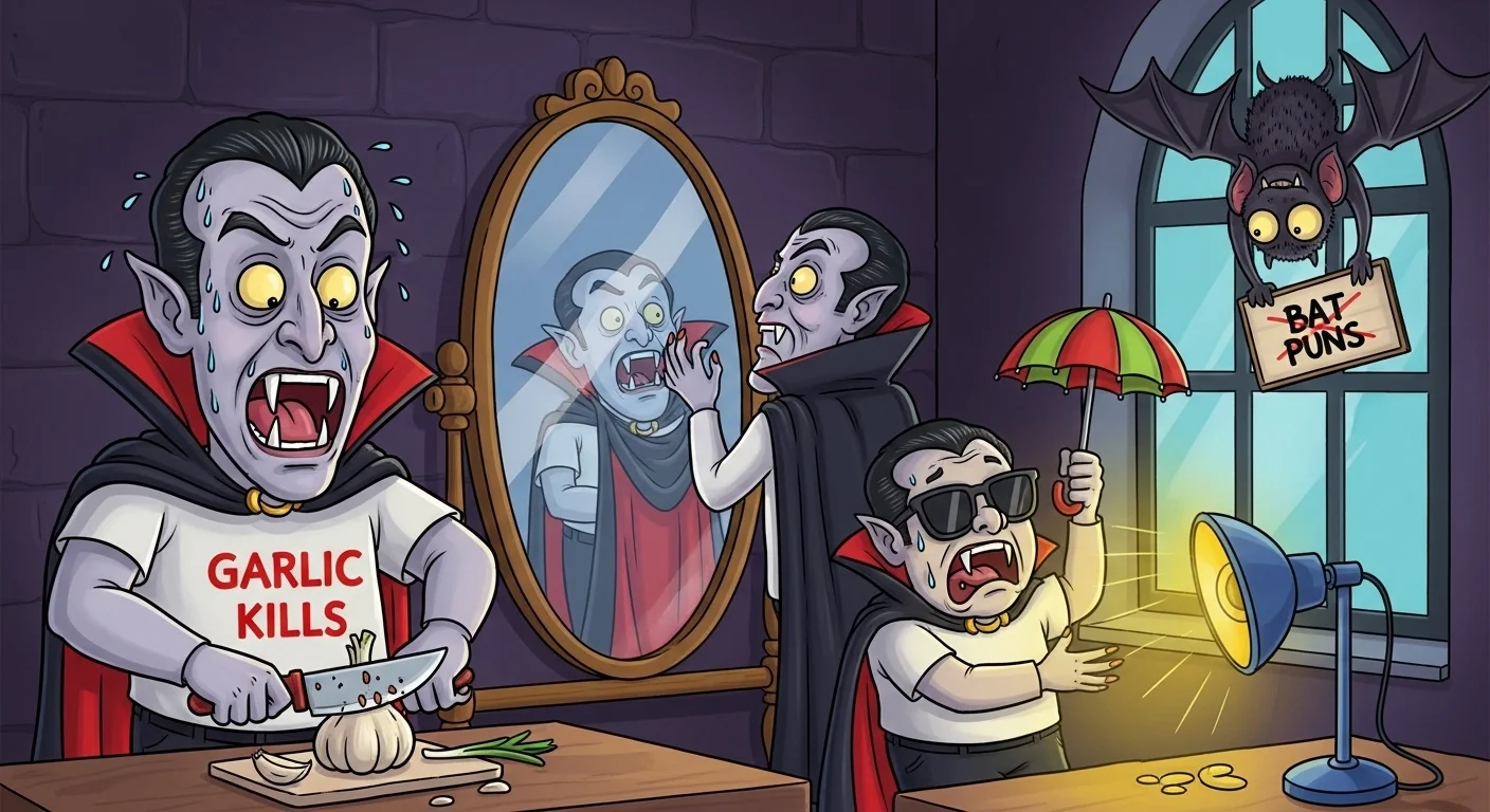 315+ Fang tastic Vampire Puns That Will Suck You Into Laughing in 2026 ...